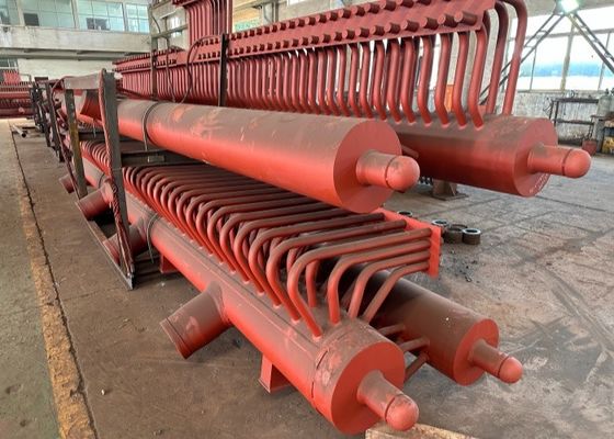 Power Plant Boiler Steam Header Economizer High Efficiency